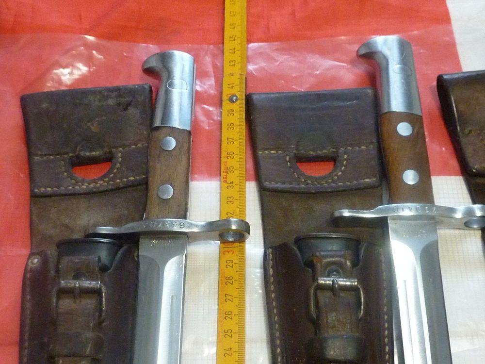 Faschinenmesser 1914 + Bajonette 1918/55 | Kaufen auf Ricardo