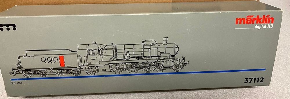 Märklin Digitaldampflok 37112 BR18.1 (Neu (gemäss Beschreibung)) in ...