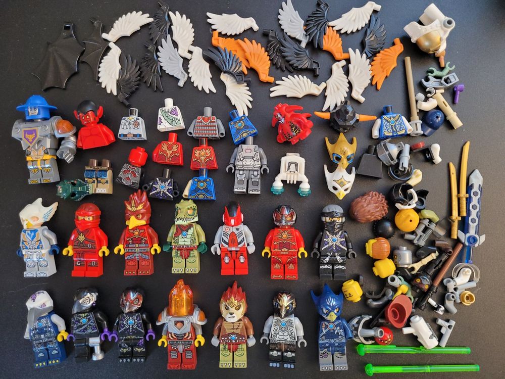 15 Lego Chima Ninjago Minifiguren | Kaufen auf Ricardo