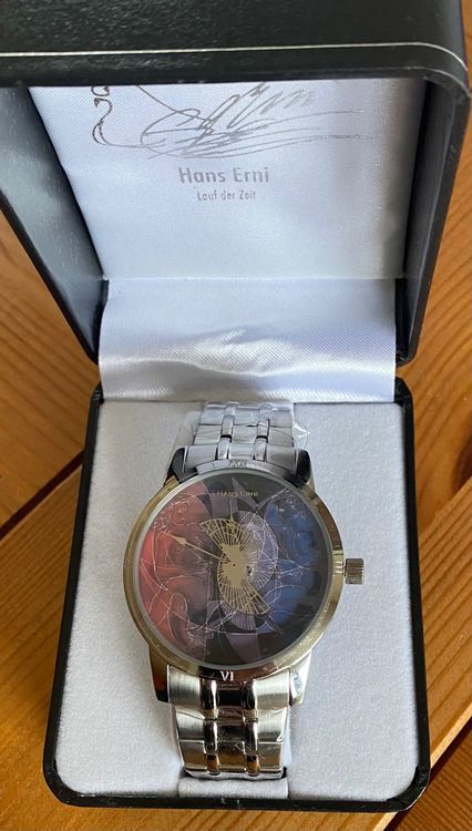 Hans Erni Uhr „Lauf der Zeit“ | Kaufen auf Ricardo