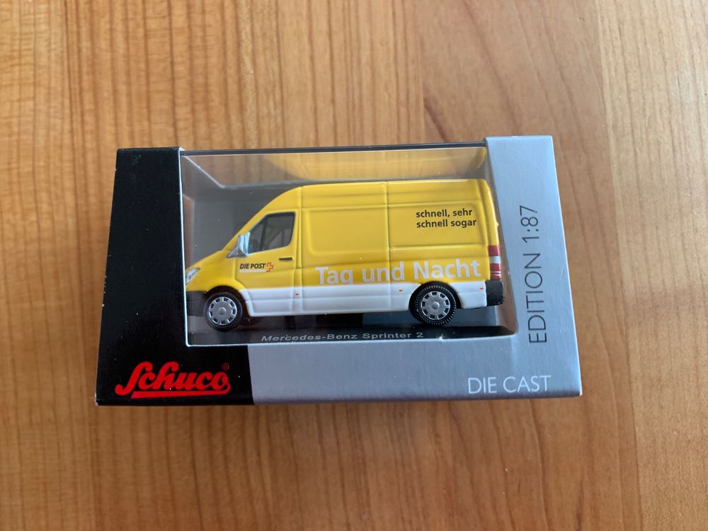 Schuco Mercedes-Benz Sprinter 2 "Die Schweizer Post" | Kaufen auf Ricardo