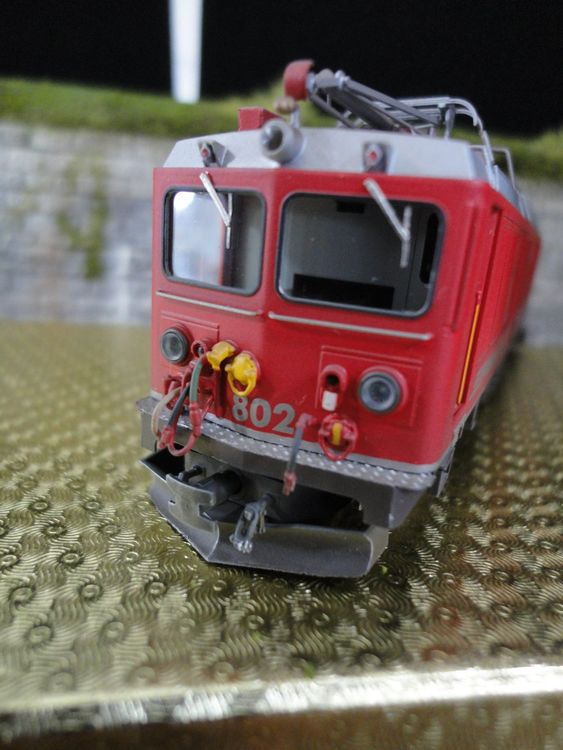 Ferro Suisse HOm, RhB, Zweikraftlokomotive, Gem 4/4, No: 802 (Gebraucht ...