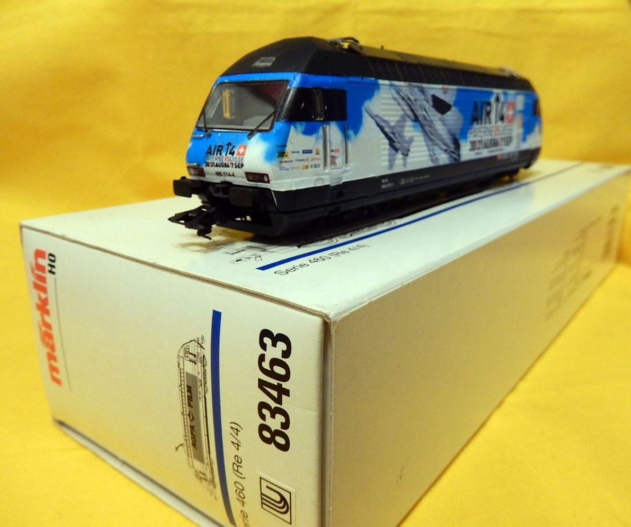 HO - Märklin - CFF/SBB Loc - El. Re 460 "AIR Payerne 14" (Gebraucht) in Locarno für CHF 474.5 ...