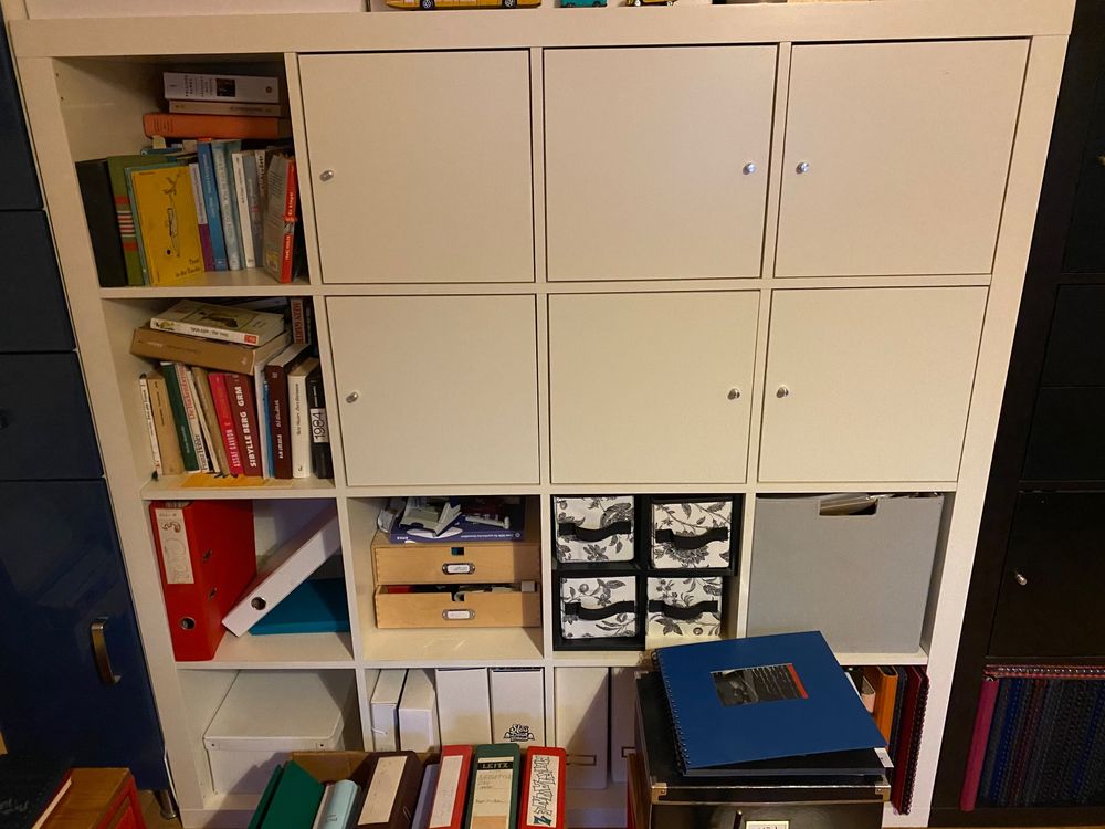 Regal Kalax Ikea abzugeben. (Gebraucht) in Niedermuhlern für CHF 50 ...