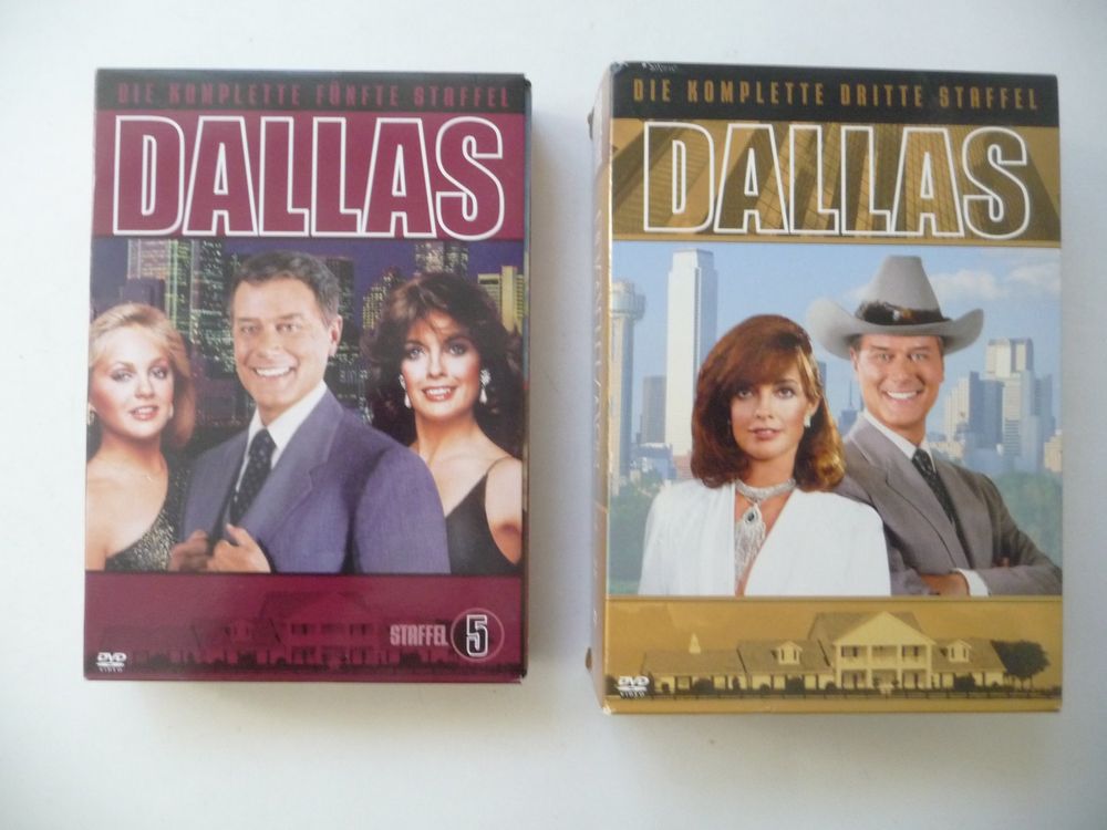 DALLAS - DVD, DIE KOMPLETTE DRITTE UND FÜNFTE STAFFEL | Kaufen auf Ricardo