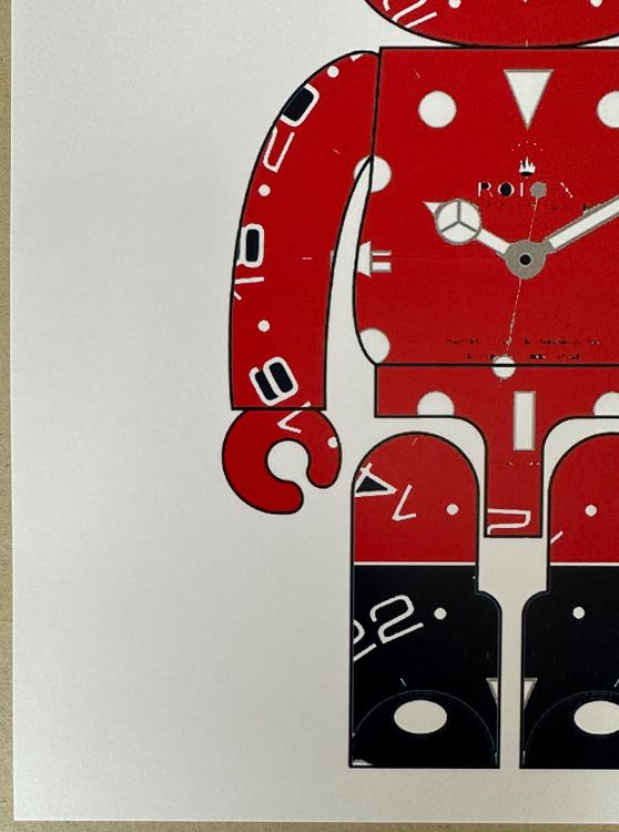 Mister M&M: Pepsi Rolex Bearbrick, signiert 5/15 (Neu (gemäss ...