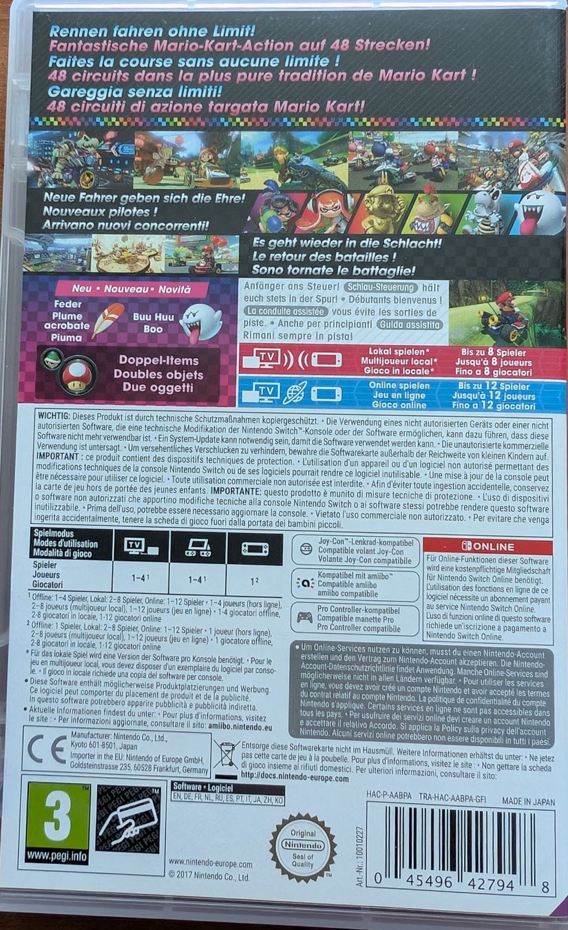 Nintendo Switch Game: Mariokart 8 Deluxe (Neu (gemäss Beschreibung)) in ...