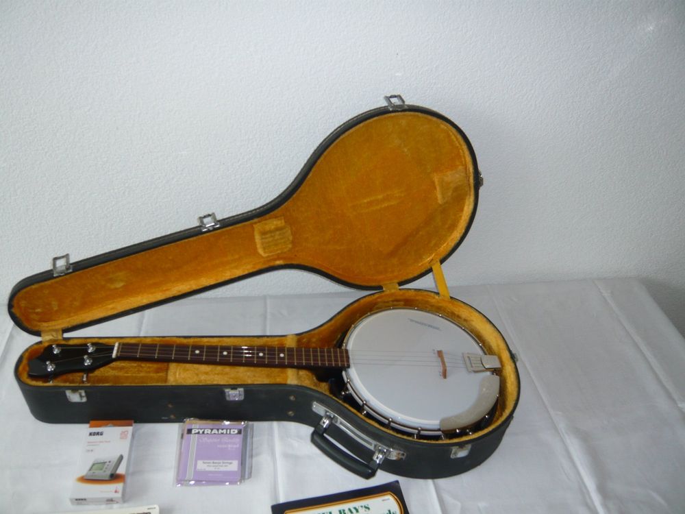 Banjo inkl. Koffer, Stimmgerät & div Plektrums (Gebraucht) in Bern für ...