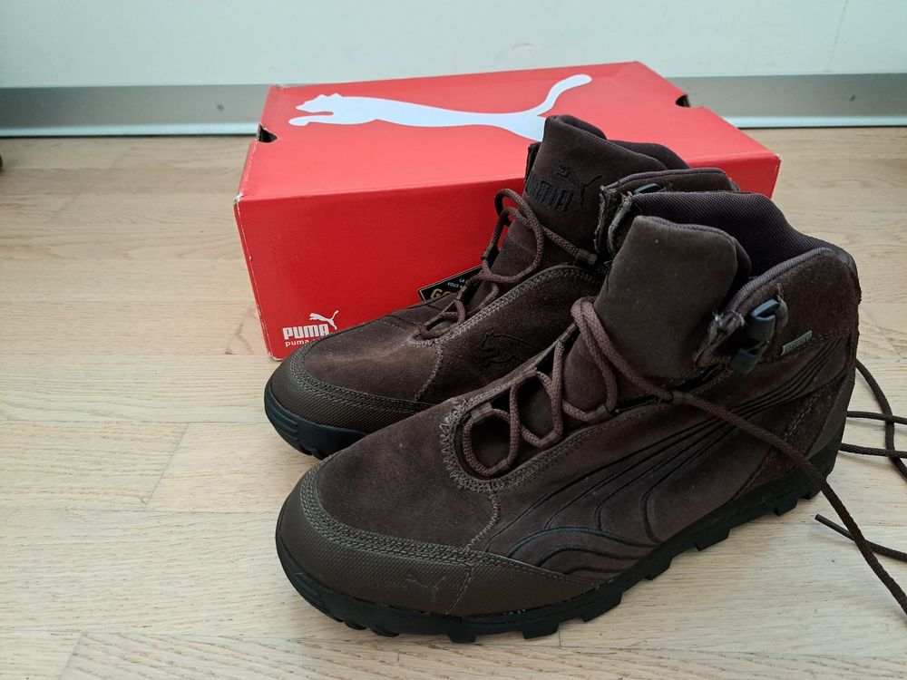 neue Puma Gore-Tex Leder Trekking-Schuhe in OVP, Gr. 43 | Kaufen auf ...