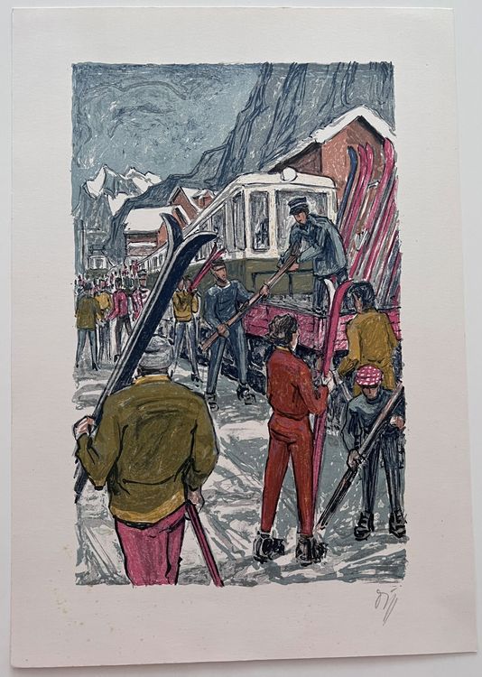 Alex Walter Diggelmann Litho Handsigniert (Gebraucht) in Root für CHF 5 ...
