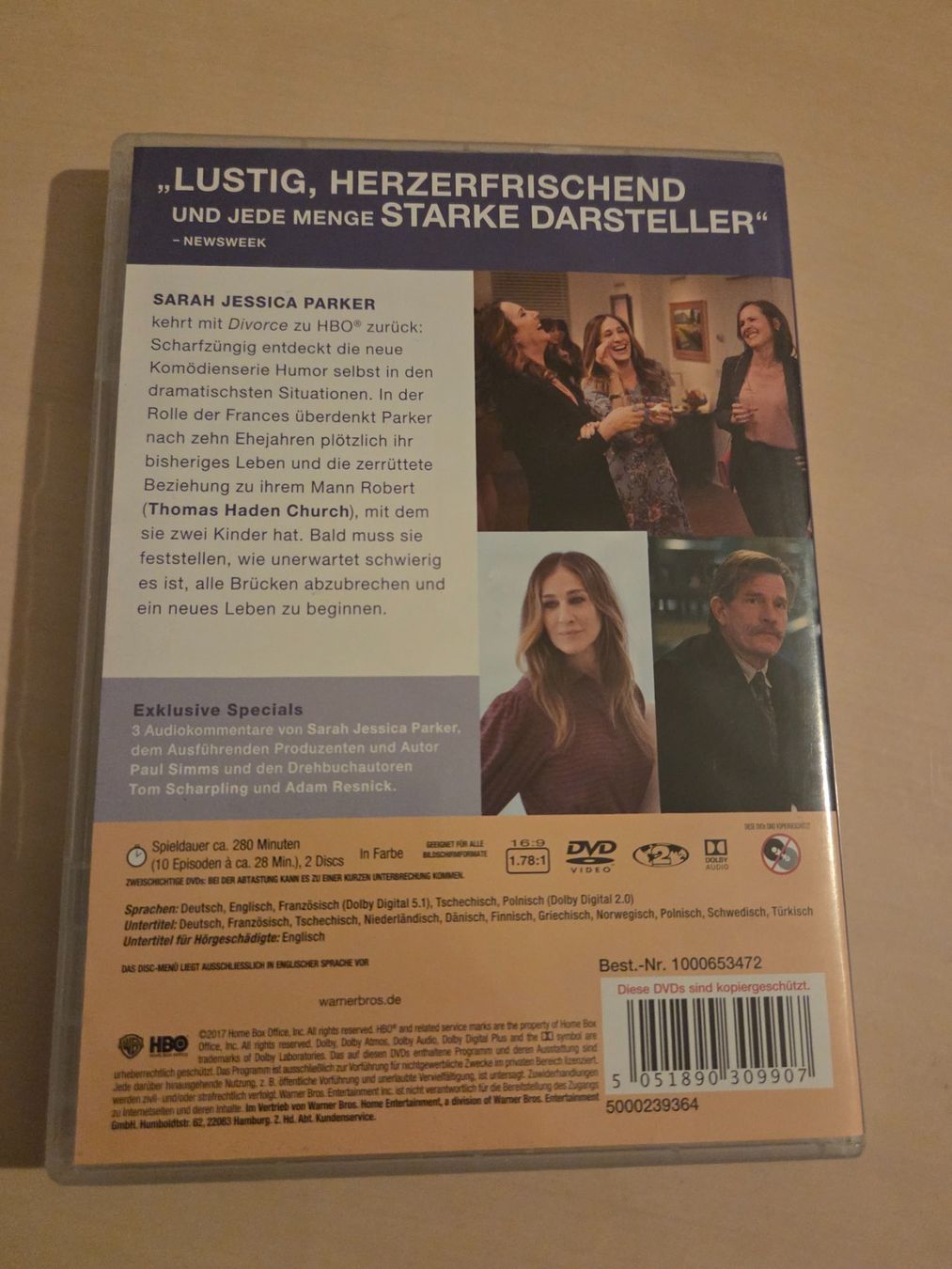 Divorce, 1. Staffel DVD, Sarah Jessica Parker, HBO (Gebraucht) in ...