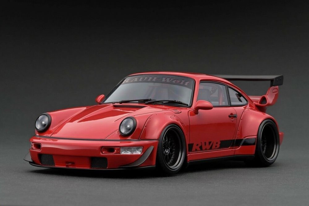 Porsche 911 RWB Wide Body Coupé 1990 rot 1/18 NEU Ignition (Neu und ...
