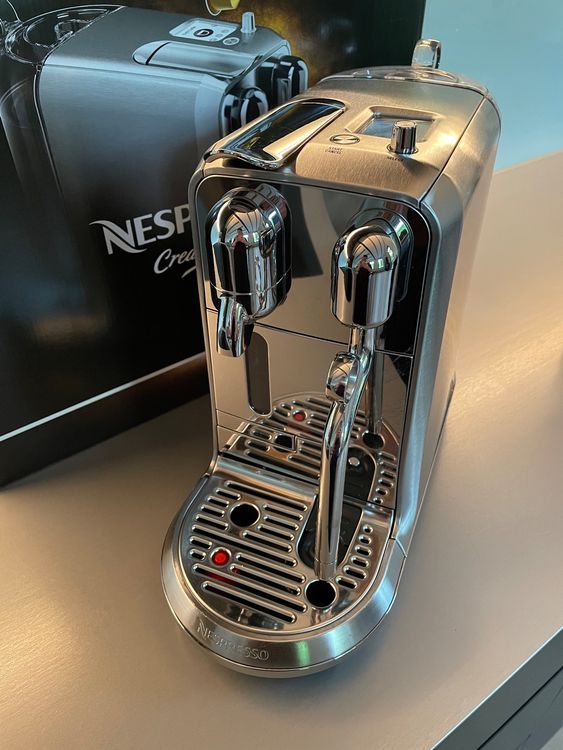Nespresso Creatista Plus Metal Stainless Steel (Gebraucht) in Hofstatt ...