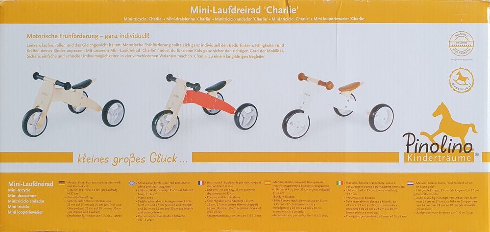 Pinolino Laufrad 4 facher Spass | Kaufen auf Ricardo