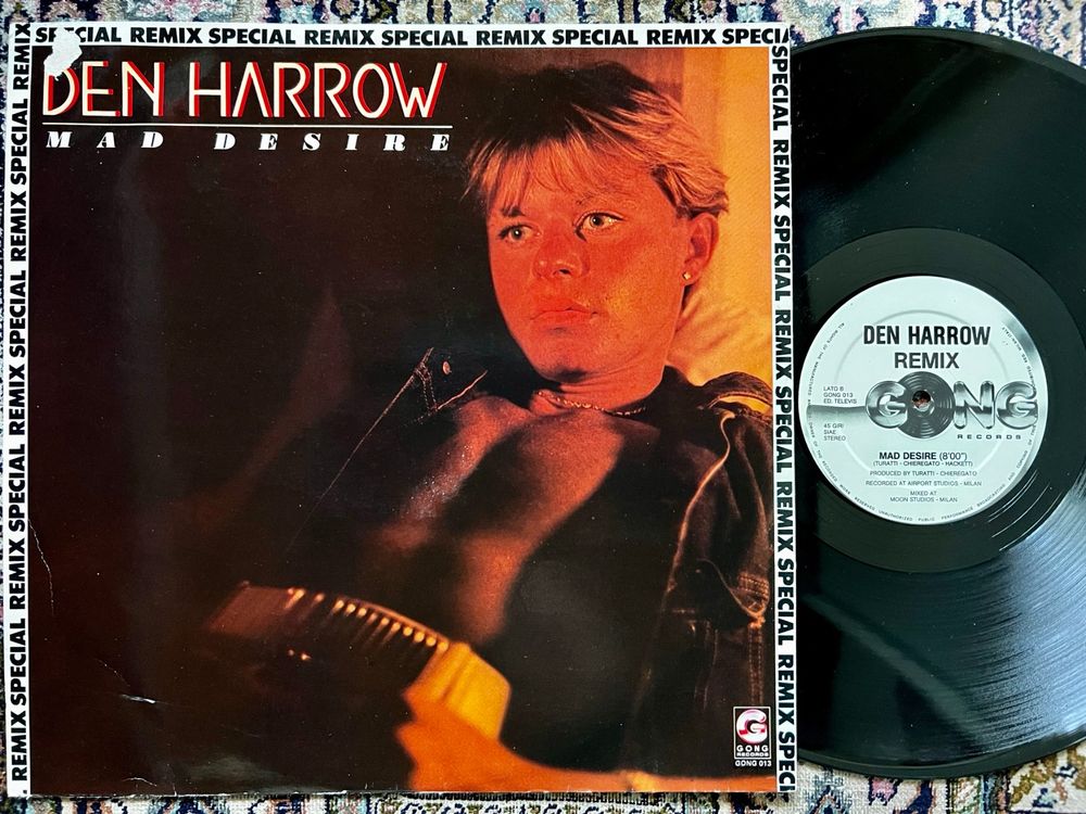 Den Harrow – Mad Desire (Special Remix) - Italo-Disco Maxi (Gebraucht ...