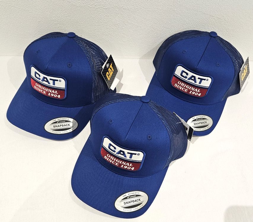 SALE -3 Stück CATerpillar BASE CAP CAT Cap ab 1.- (Gebraucht) in ...