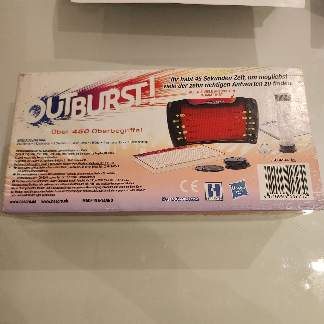 Outburst! - Das explosive Partyspiel für Erwachsene! (Gebraucht) in ...