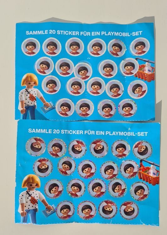 Migros Playmobil MANIA ( 40 Sticker ) (Neu (gemäss Beschreibung)) in ...