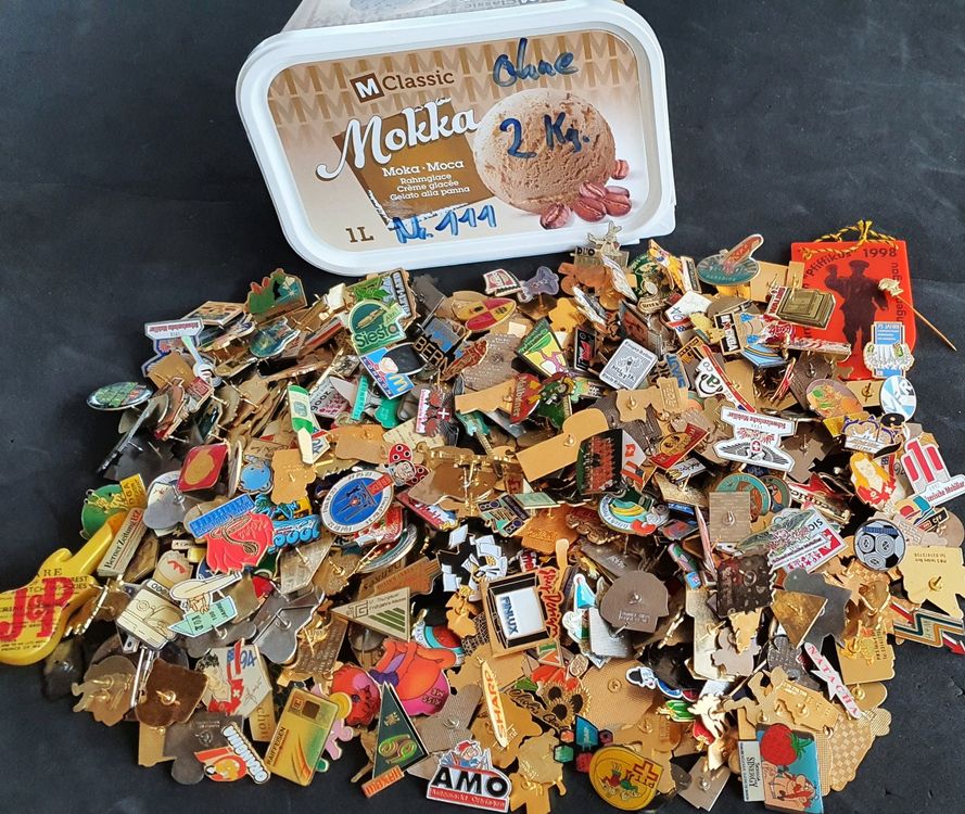 2 Kg. Pins Pin / Nr. 111 (Gebraucht) in Reinach BL für CHF 20 – mit ...