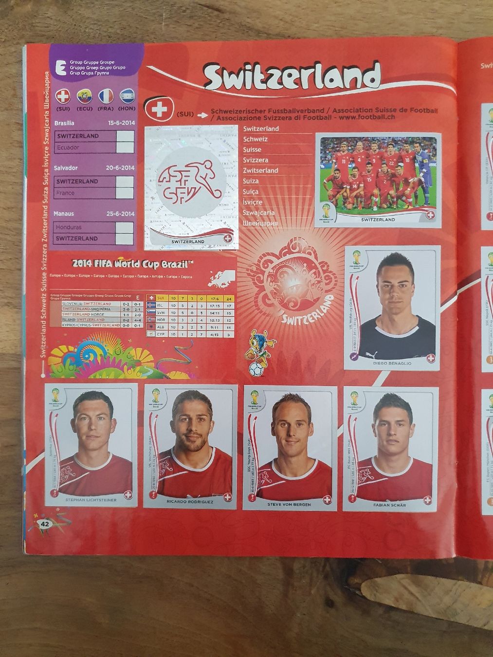 Panini WM 2014 Brasilien - Vollst. Stickeralbum, Top! (Gebraucht) in ...