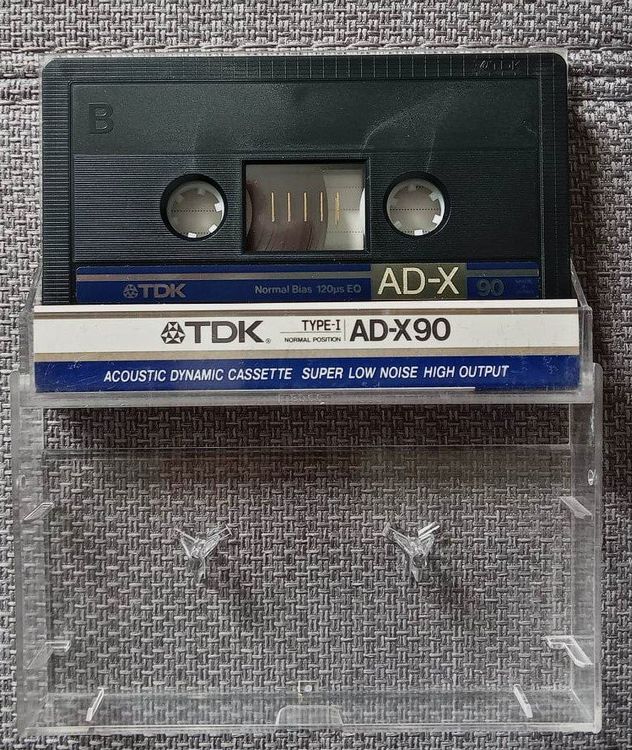 TDK AD-X90 Type I - année 1986 - cassette MC - RARE (Gebraucht) in Le ...