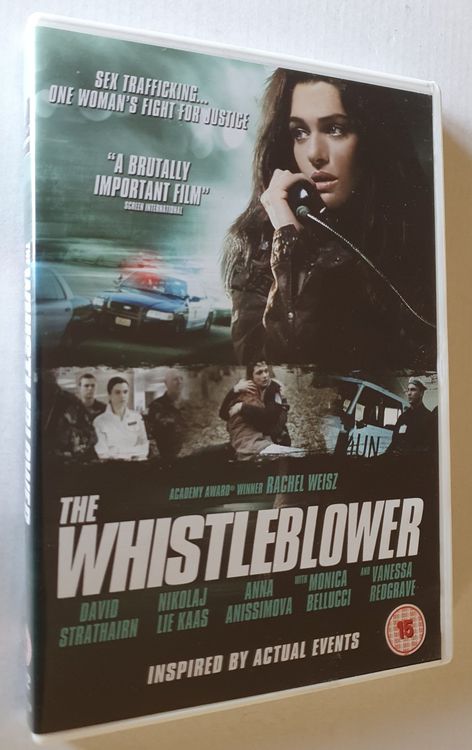 The WHISTLEBLOWER DVD Rachel Weisz Monica Bellucci Thriller (Gebraucht ...
