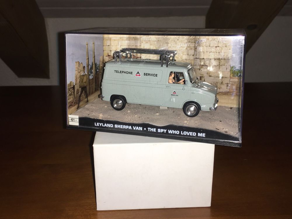 Leyland Sherpa Van 1/43 The Spy who loved me 007 Bond (Neu (gemäss ...