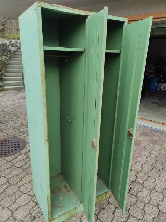 Spind Schrank, Metallschrank, Garderobenschrank | Kaufen auf Ricardo