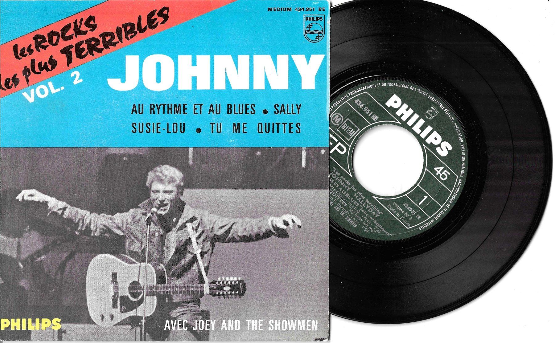 Johnny Hallyday EP - Les Rocks les plus terribles Vol. 2 (Gebraucht) in ...