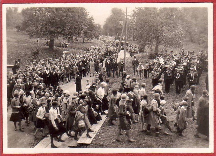 KAPPEL AM ALBIS, ZWINGLI GEDENKFEIER 1931, GROSSFORMAT (Gebraucht) in ...