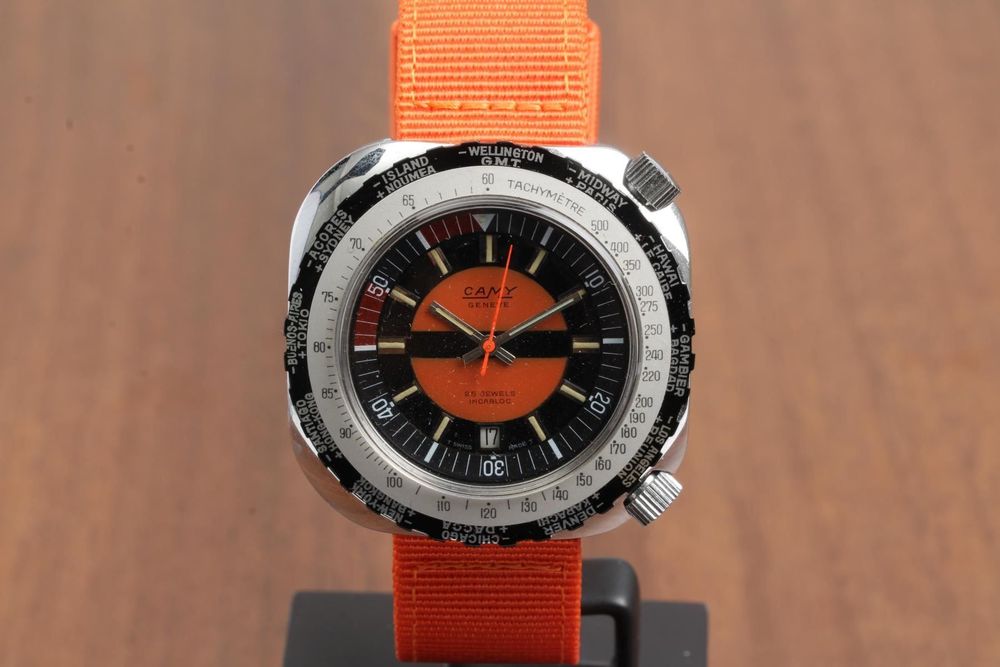 Camy Geneve Vintage World Timer (Gebraucht) in Vaduz für CHF 149 – mit ...