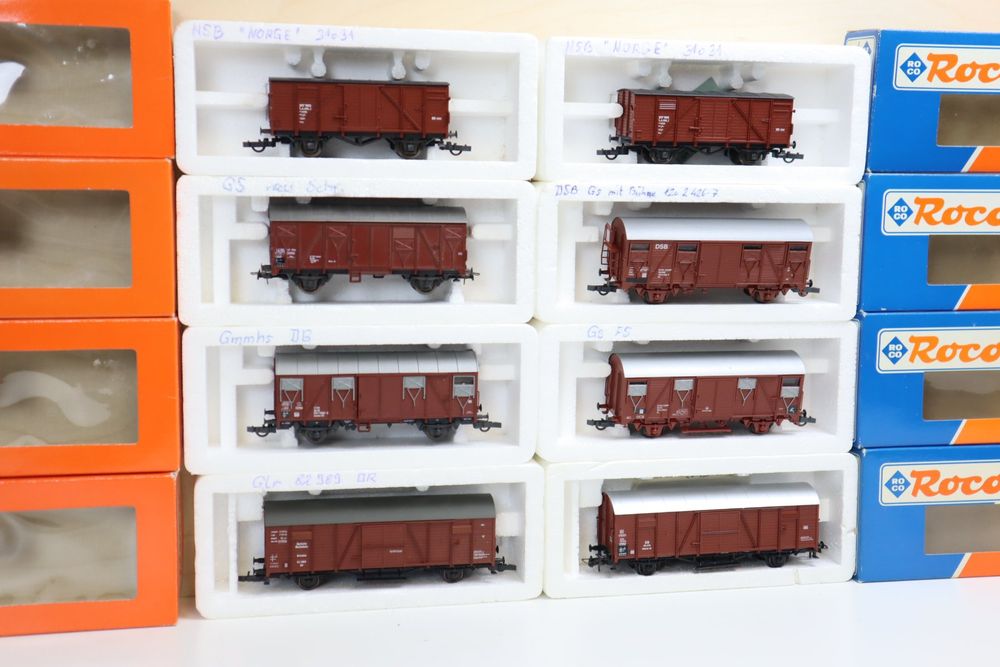 ROCO 8 x Güterwagen Set H0 - Neupreis: 160.- (Gebraucht) in Winterthur ...
