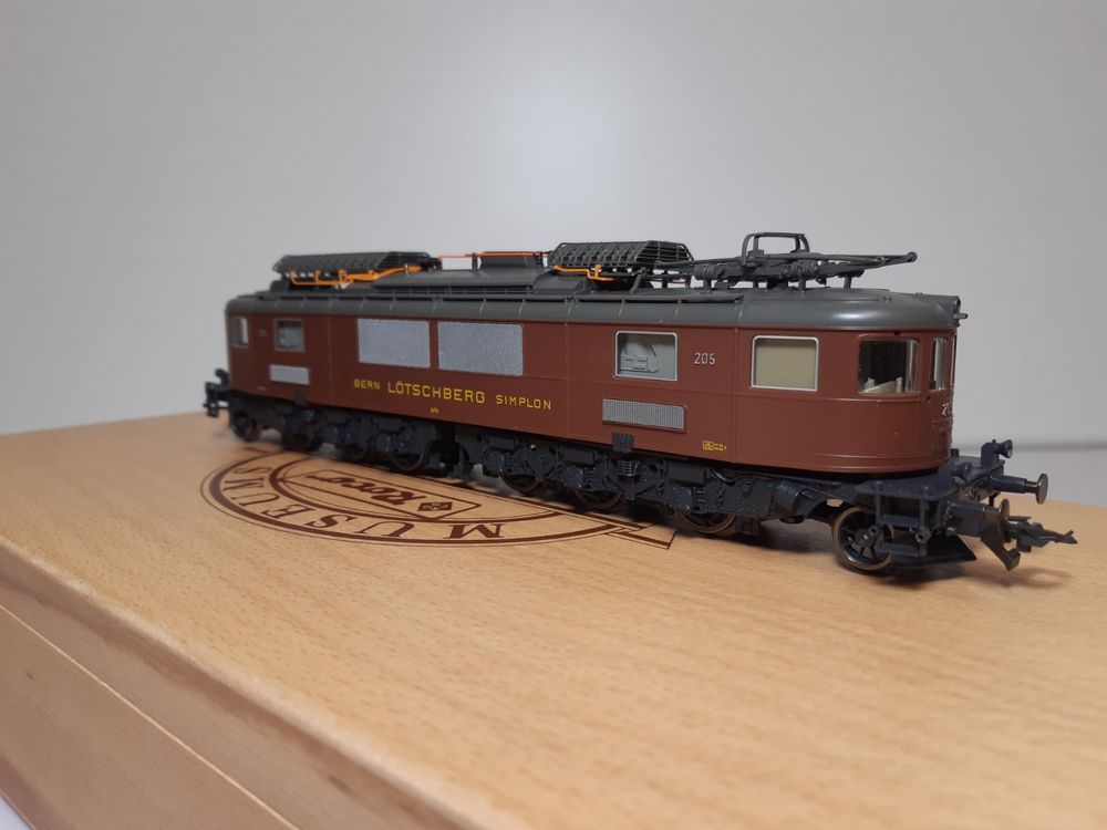 Roco 43855 E-Lok Ae 6/8 BLS Nr. 205 H0 WS Analog Museums-Ed. (Neu ...
