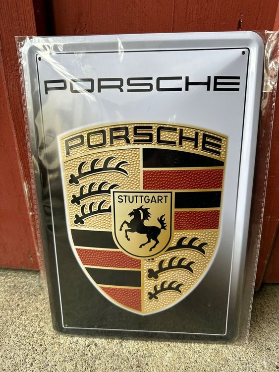 Porsche Stuttgart zeichen signet werbung reklame Stuttgart (Neu (gemäss ...