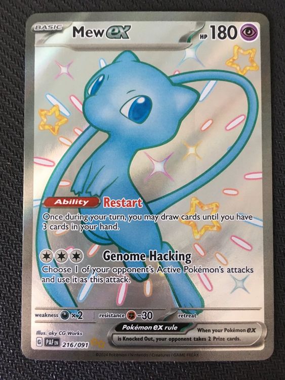 Paldean Fates 216/091 Mew Ex -EN- (Neu (gemäss Beschreibung)) in St ...