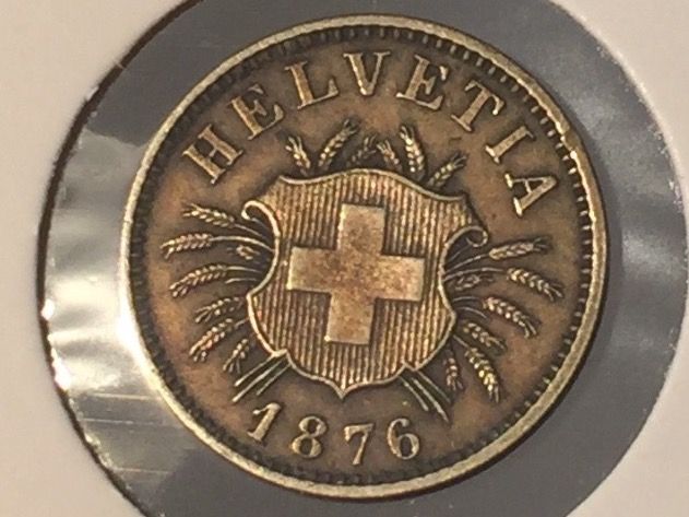 5 Rappen 1876 Vorzüglich!!! (Gebraucht) in Tägerwilen für CHF 45 – mit Lieferung auf Ricardo kaufen