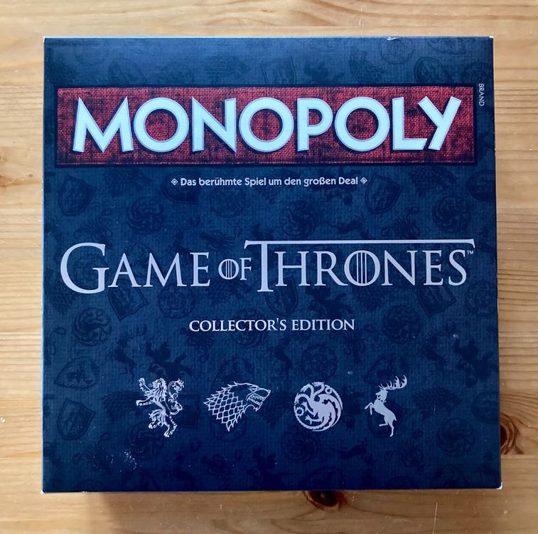 Monopoly Game of Thrones Collector's Edition (NEU, 2017) (Neu (gemäss Beschreibung)) in Zürich ...