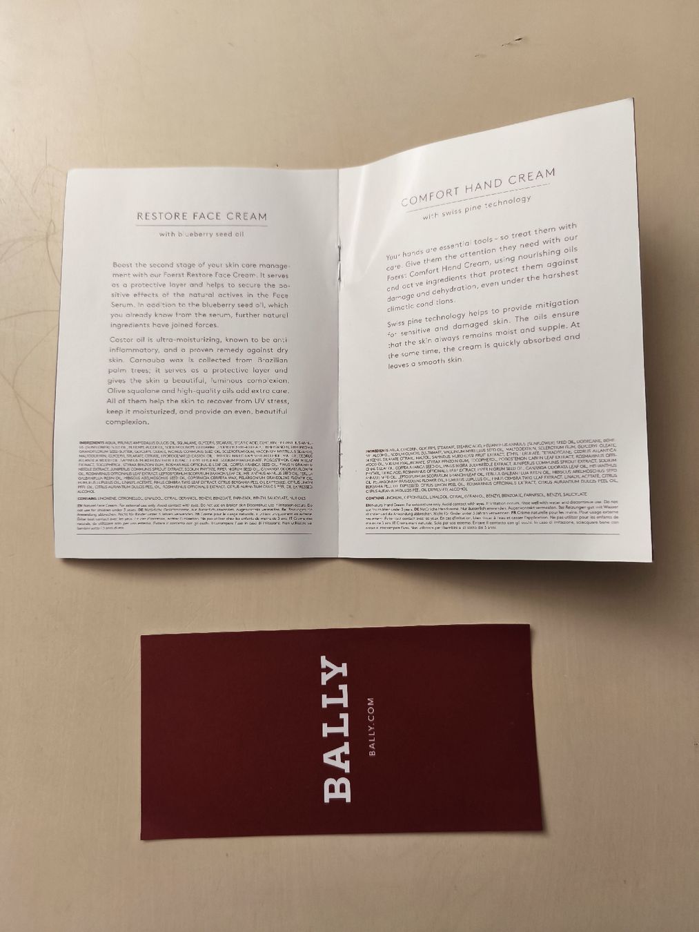 Bally Necessaire Set, Amenity Kit, Swiss First, neu. (Neu (gemäss ...