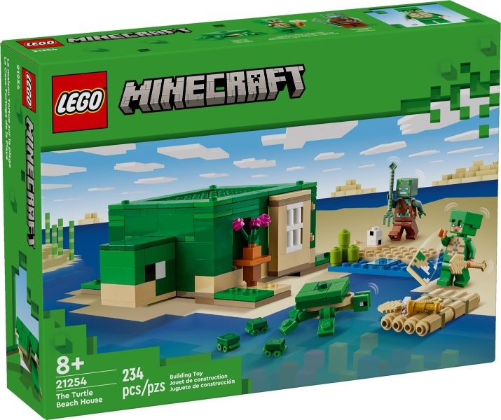 Lego Minecraft 21254 The Turtle Beach House Neu ungeöffnet (Neu und ...