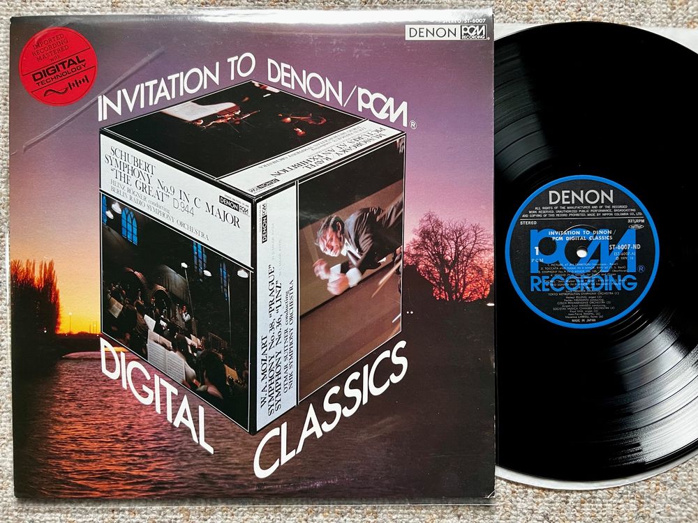 Invitation To Denon / PCM Digital Classics JAPAN LP 🛀 (Neu (gemäss ...