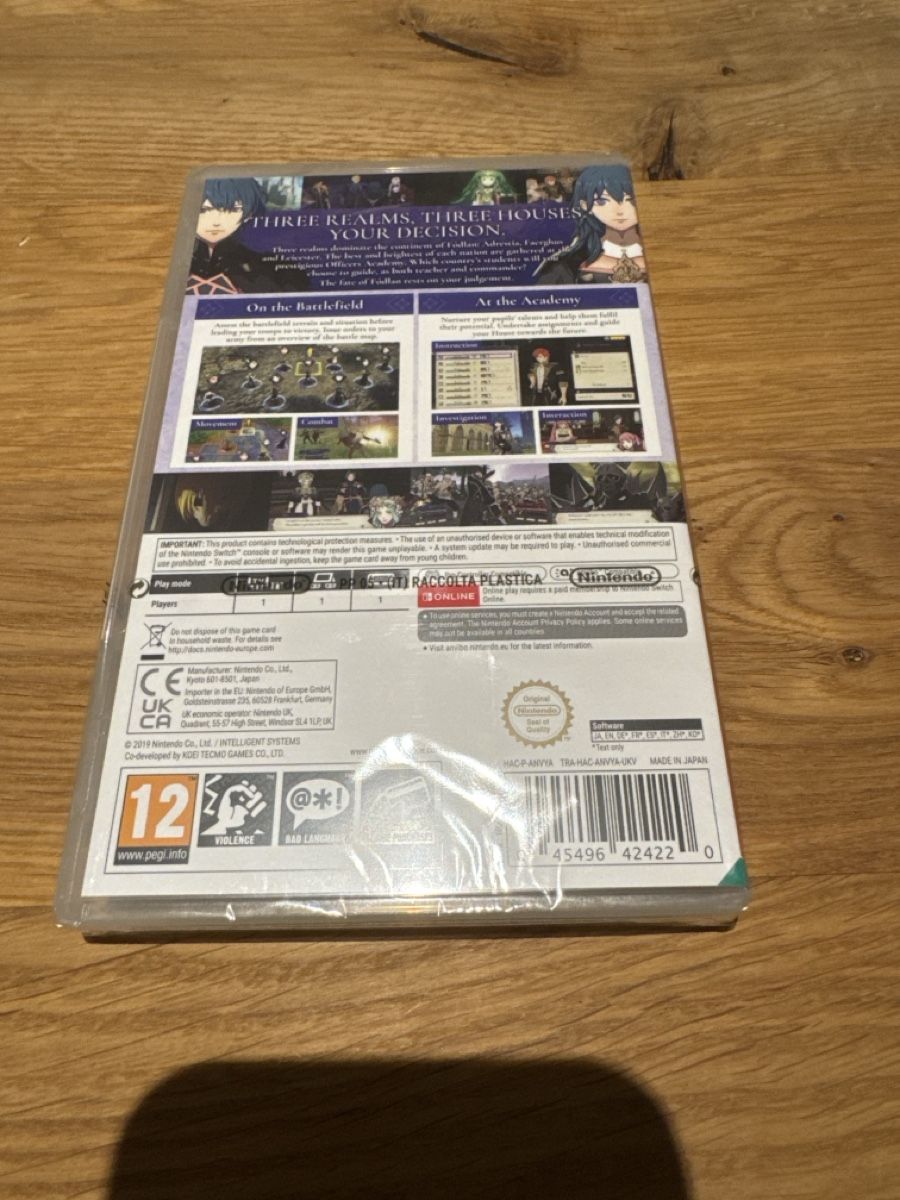 Fire Emblem Three Houses Switch (Neu und originalverpackt) in ...