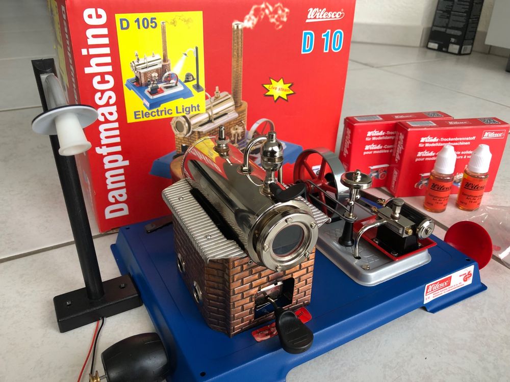 Wilesco Dampfmaschine D105 (Gebraucht) in Uetikon am See für CHF 130 ...