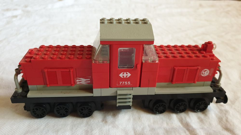LEGO Eisenbahn 12V Güterlok 7727 80er system Lok (Gebraucht) in ...