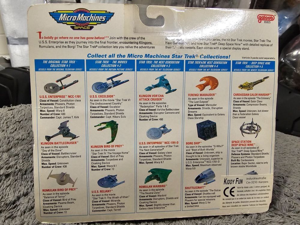 STAR TREK - Micro Machines - TNG - Set Nr. 4 (Neu und originalverpackt ...