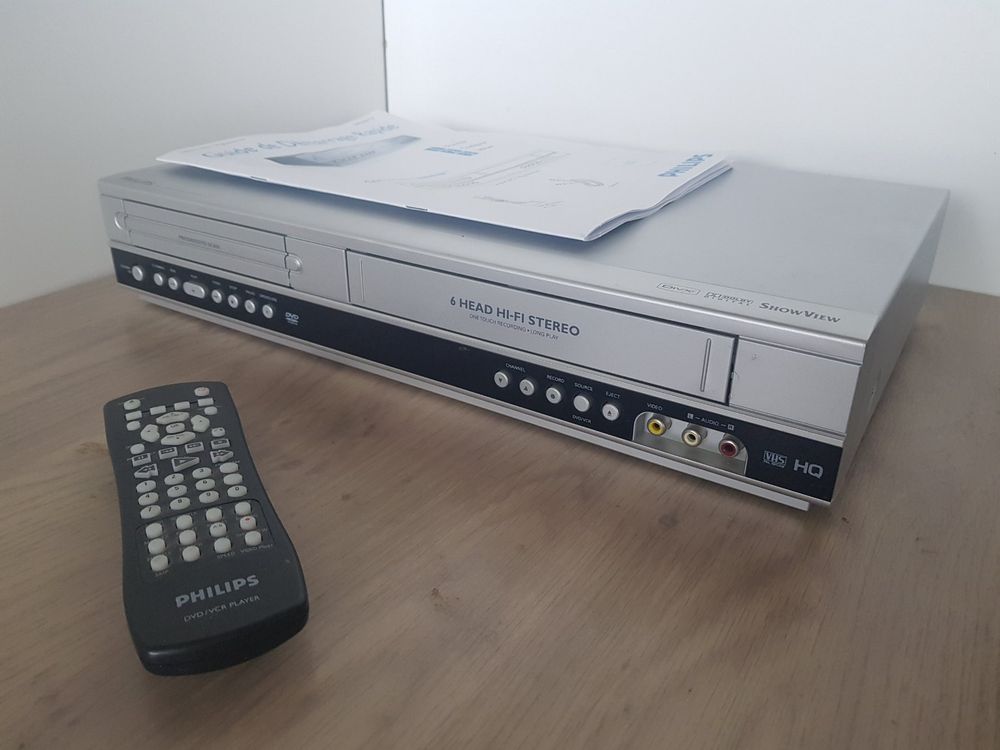 Philips DVP 3350V VHS Recorder & DVD - Top Combi Gerät | Acheter sur ...