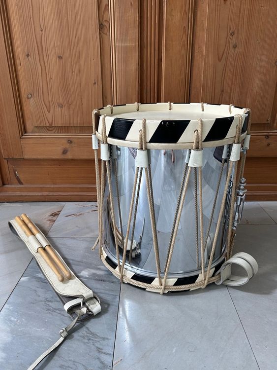 Rothen Basler Trommel - Military Drum, Chrome & Leather (Gebraucht) in ...