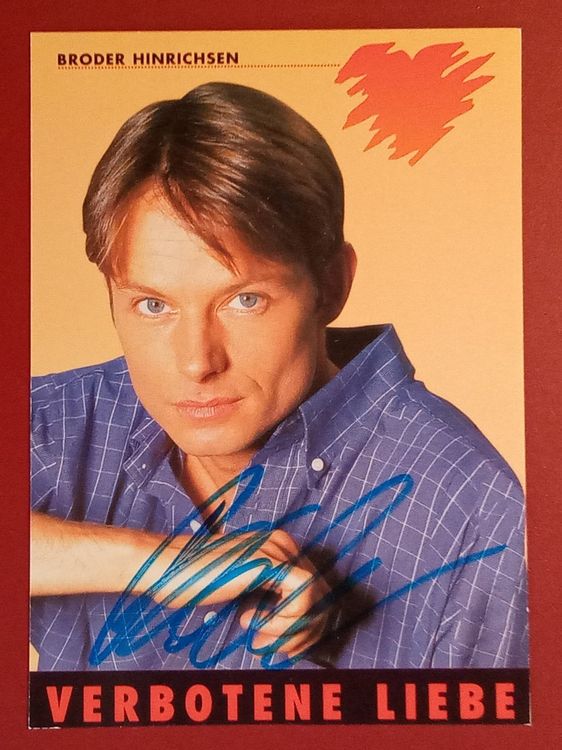 Broder Hinrichsen Autogramm signiert Fotopostkarte 10x15cm | Kaufen auf ...