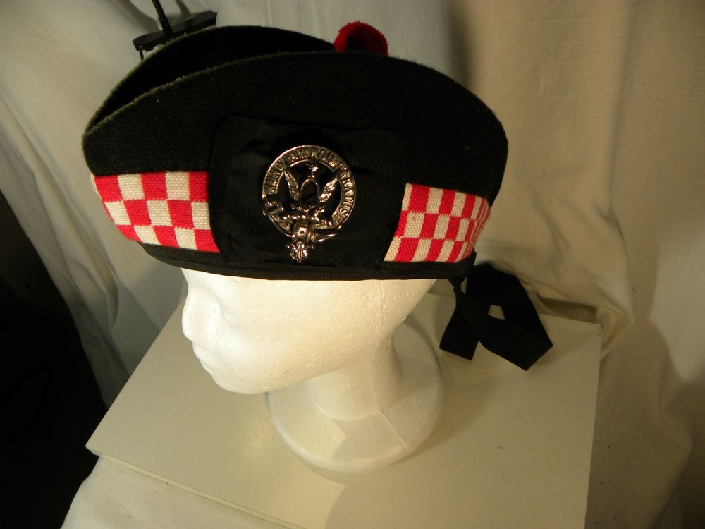 Original schottische Glengarry Cap mit Verzierung | Kaufen auf Ricardo