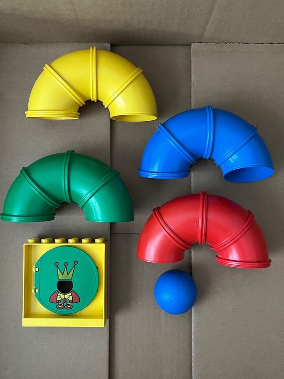 Lego Duplo Ergänzung zur Kugelbahn, Röhren, Kugel (Gebraucht) in ...