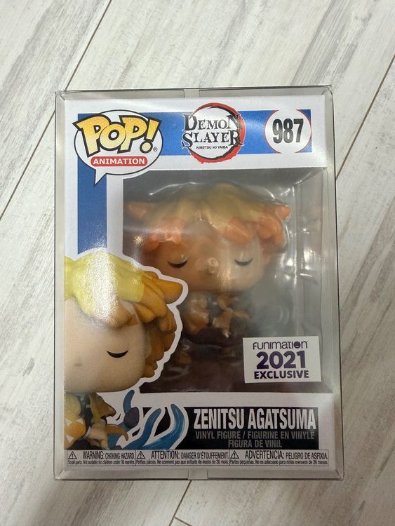 Funko Pop #987 – Zenitsu Agatsuma Funimation 2021 Exclusive (Gebraucht ...